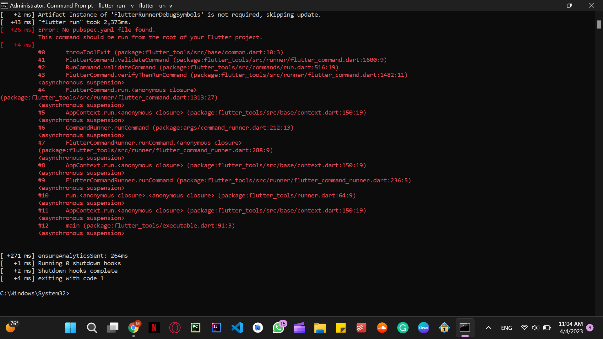 No results appearing to me when I debug the application on chrome . · Issue #124010 · flutter ...