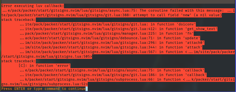 Lines wrongly marked as changed on ISO-8859 files · Issue #522 · lewis6991/gitsigns.nvim · GitHub
