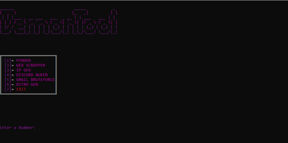 GitHub - SaltyDemon/Python-Multi-Tool: DemonTool is a beginner program written in python ...