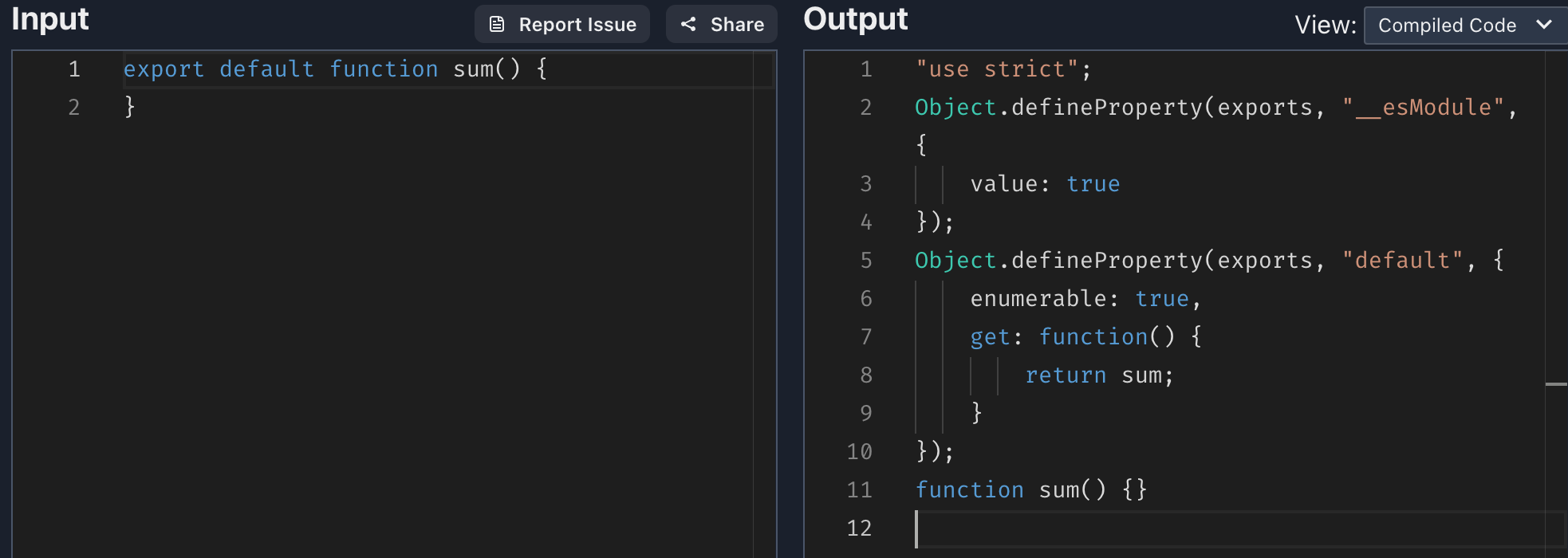 How To Extract Or Minify Shared Code Tocommonjs In Commonjs Format · Issue 2957 · Evanw