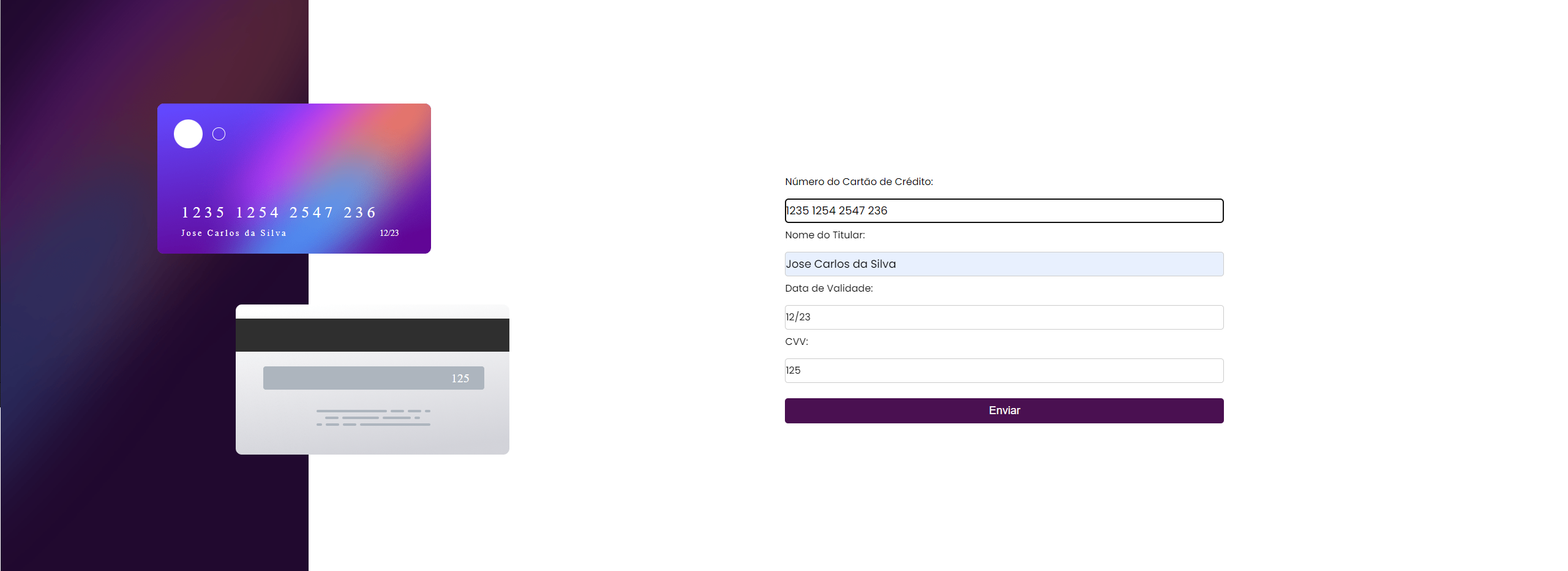 GitHub - mikaelelias/interactive-card-details-form