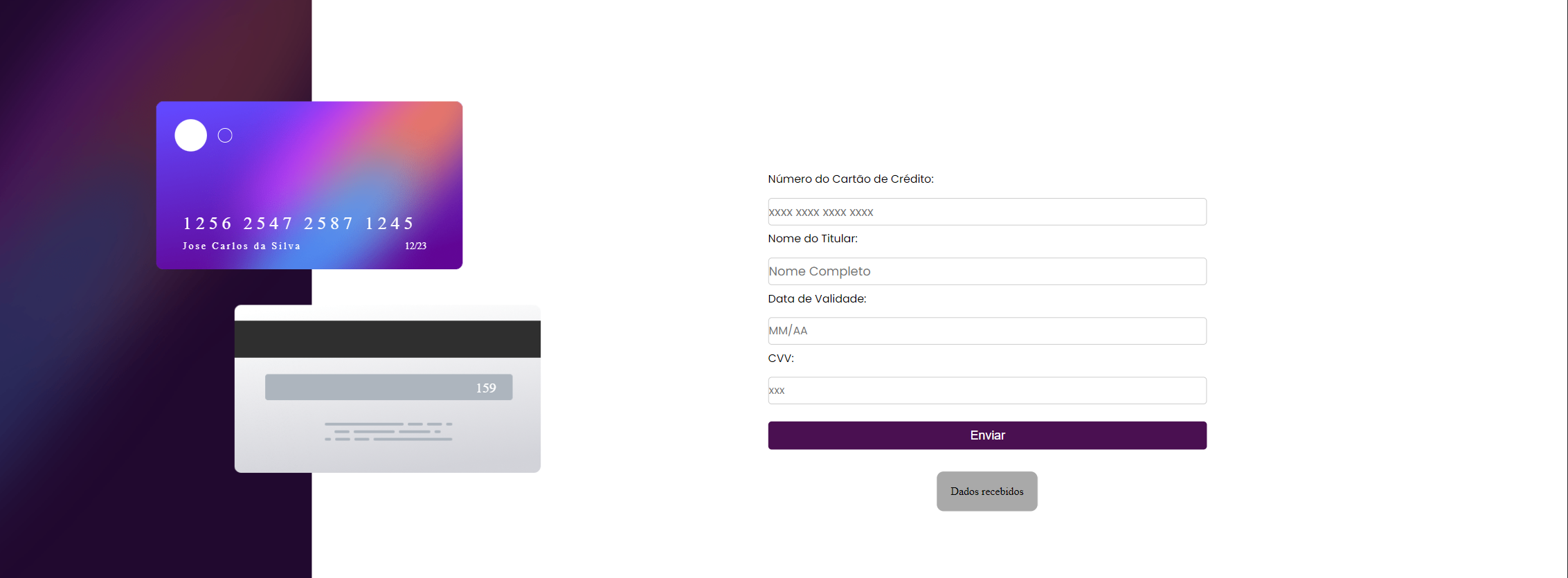GitHub - mikaelelias/interactive-card-details-form