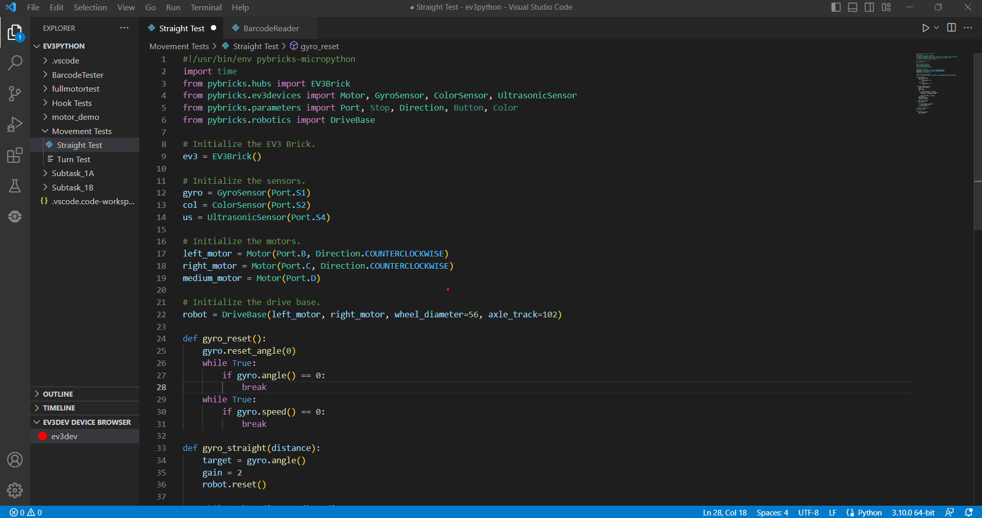 Unexpected turning problems, possibly a gyro sensor issue. · Issue ...
