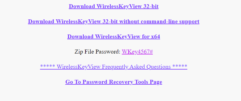 [BUG]: WirelessKeyView can't be extracted due to a zip password · Issue #22 · ScoopInstaller ...