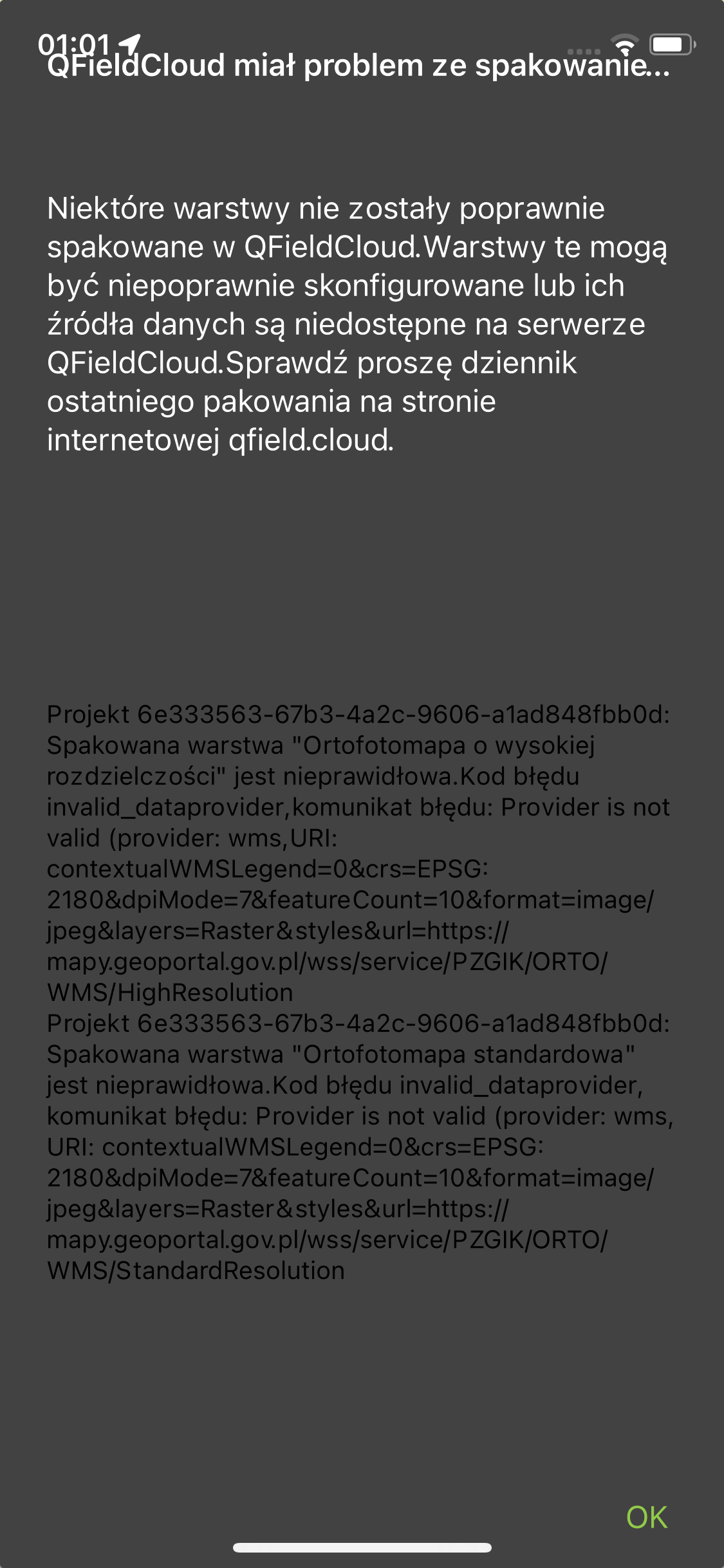 WMS Map error from geoportal.gov.pl · Issue #4088 · opengisch/QField · GitHub