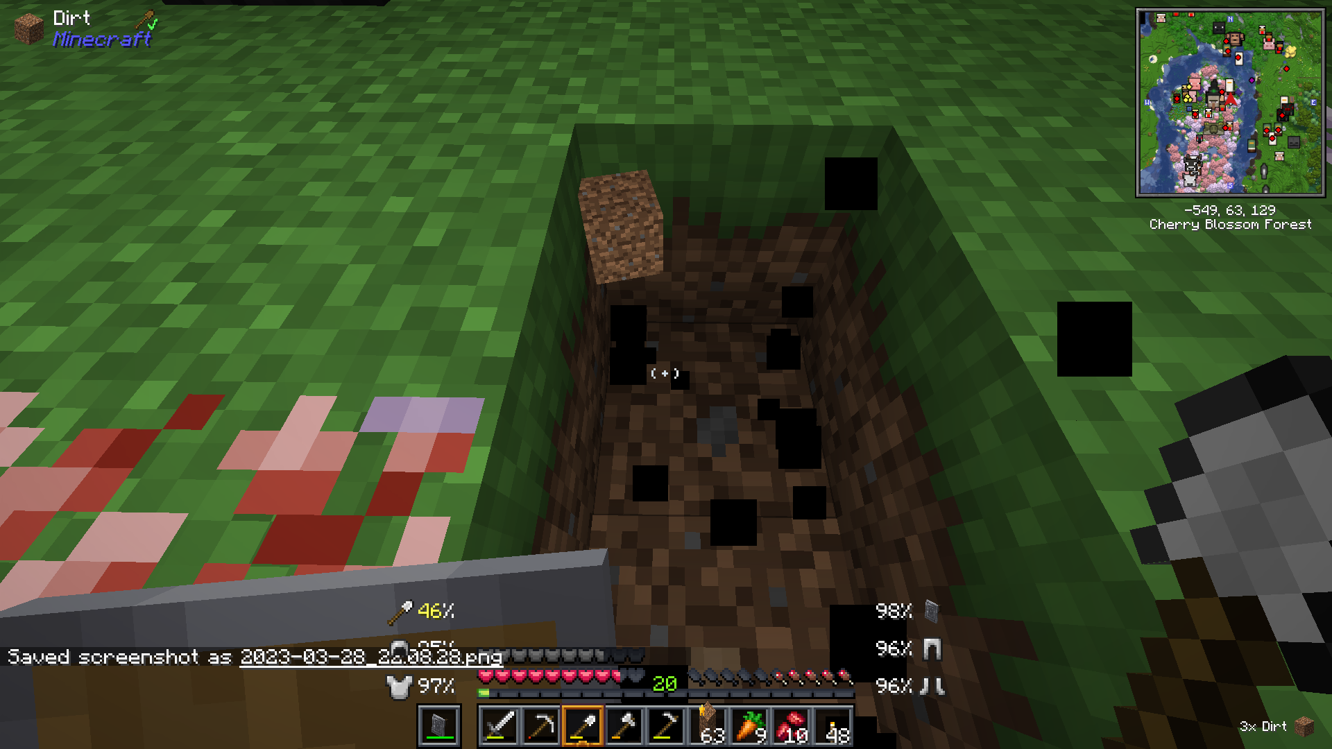 some particles turn black and show through walls when picking up an item · Issue #1143 ...