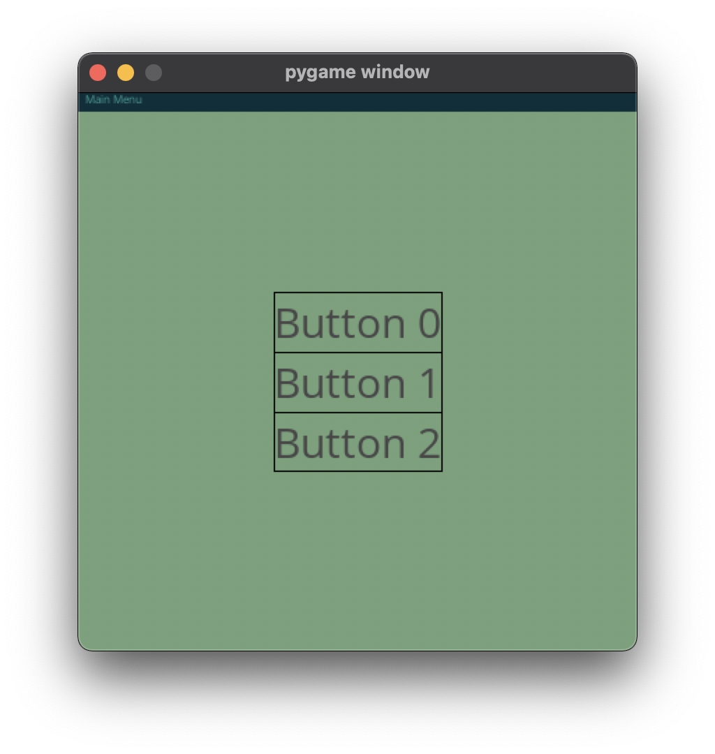 Table().add_row() widget list as stack of widgets · Issue #317 · ppizarror/pygame-menu · GitHub