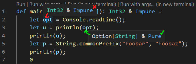 Wrong type hovers for LHS of local variable declarations · Issue #172 · flix/vscode-flix · GitHub