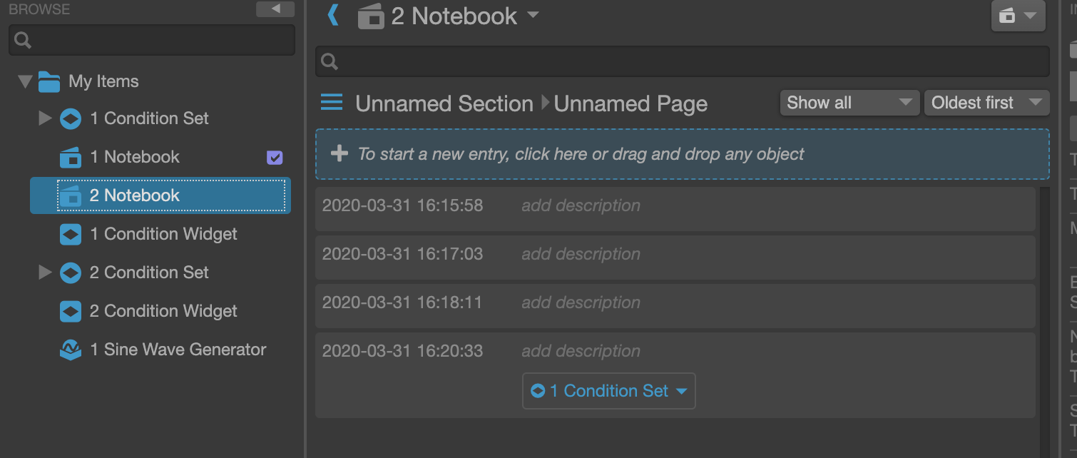 [Notebook]: When notebook is not default new entry button does not add new entry · Issue #2841 ...