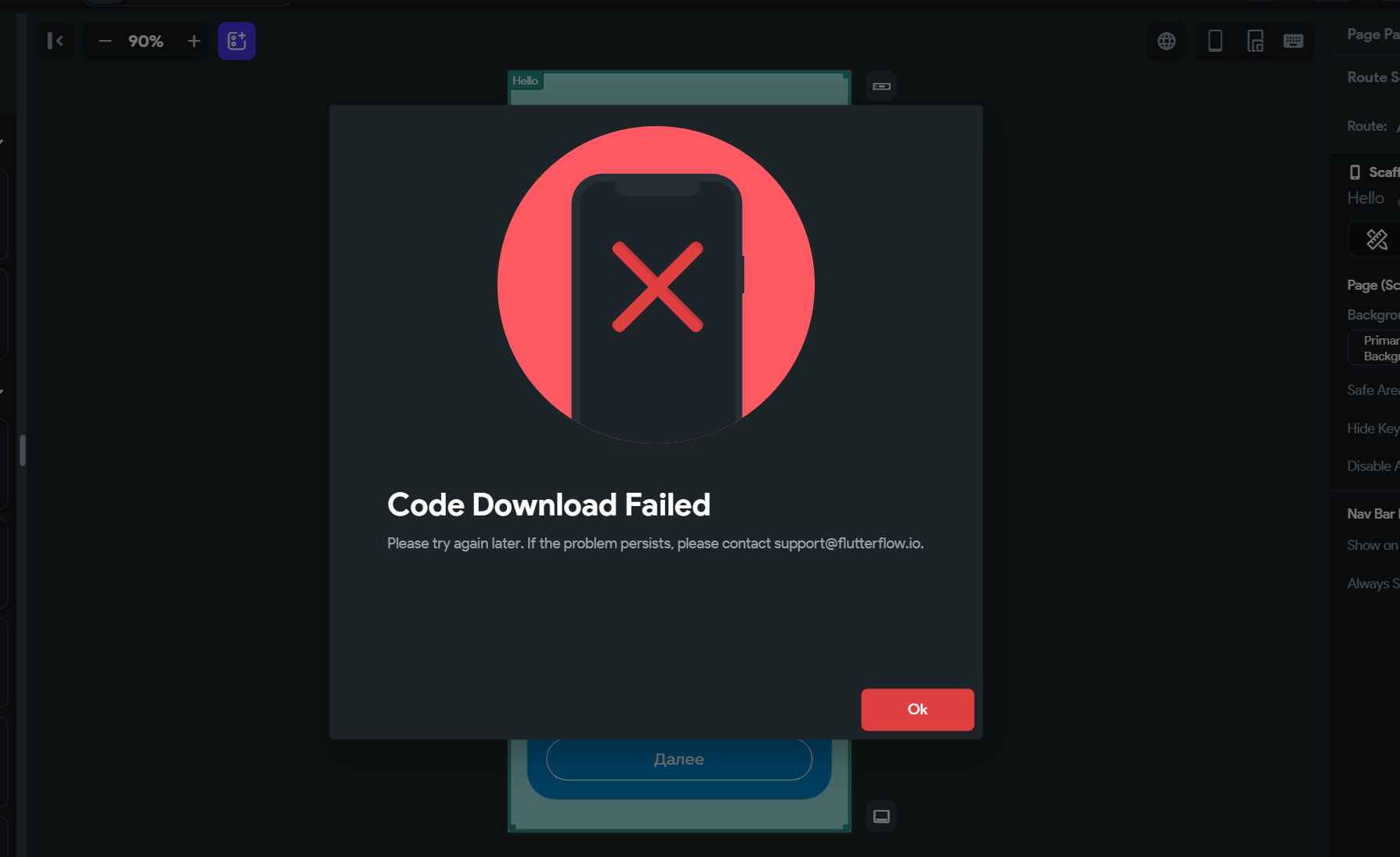Error download code · Issue #684 · FlutterFlow/flutterflow-issues · GitHub