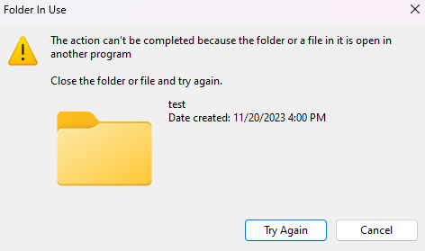 Cannot rename folder in File Explorer once opened in Windows Terminal · Issue #16344 · microsoft ...