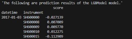 how to explain the prediction result · Issue #1616 · microsoft/qlib · GitHub