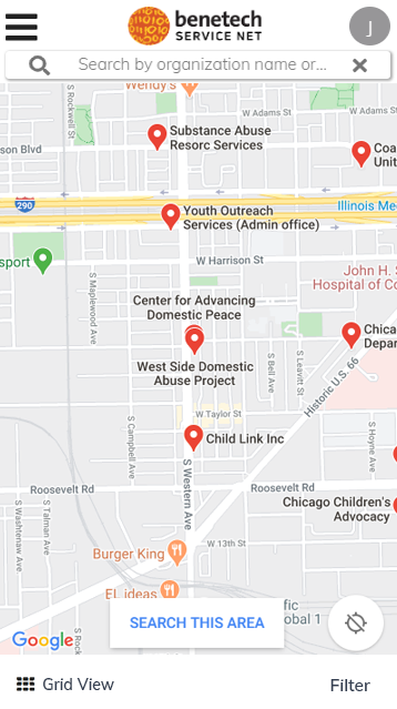 Add map view for records · Issue #1064 · openreferral/ServiceNet · GitHub