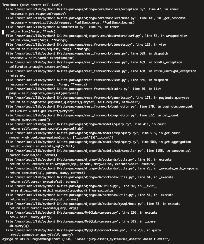 [Bug] 升级2.12.0后 资产列表 Request failed with status code 500 · Issue #6472 · jumpserver/jumpserver ...