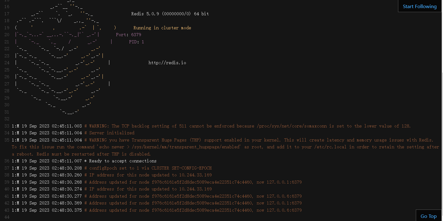Redis Cluster Init Failed When Namespace Managed By Istio · Issue