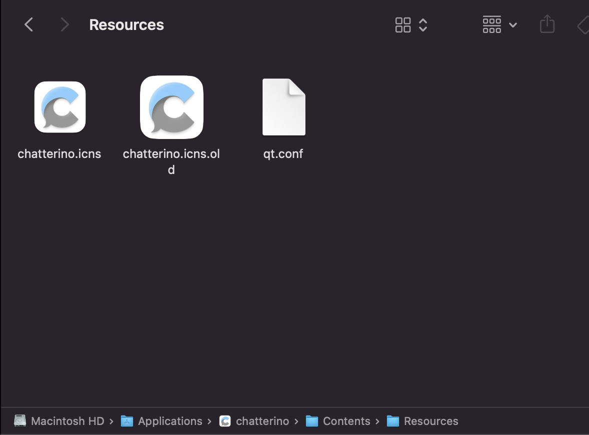 Fix app icon size on the latest macOS · Issue #4940 · Chatterino ...
