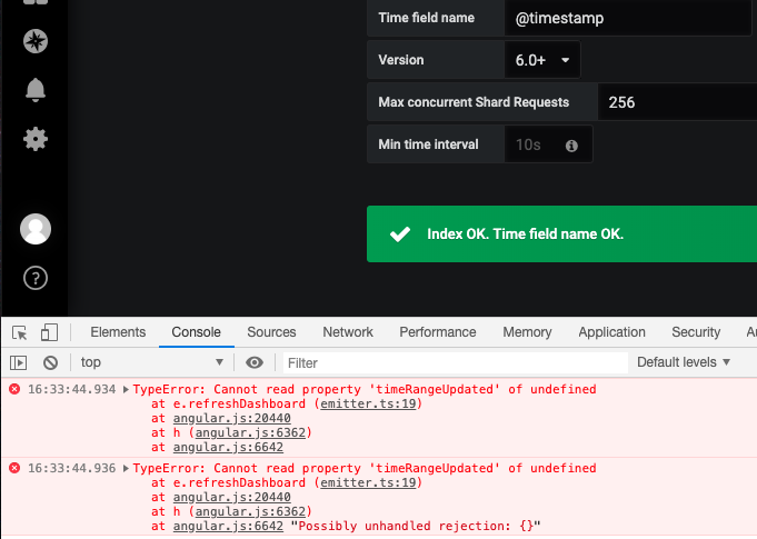400 Bad Request on AWS Elasticsearch datasource · Issue #16321 · grafana/grafana · GitHub