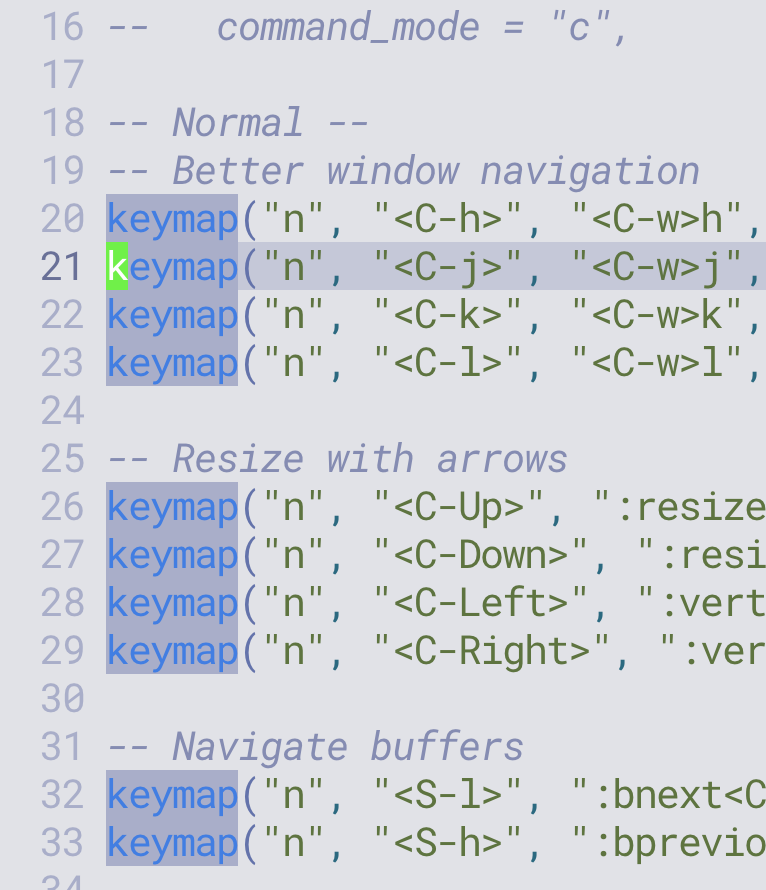 Word highlighting · Issue #71 · LunarVim/Launch.nvim · GitHub