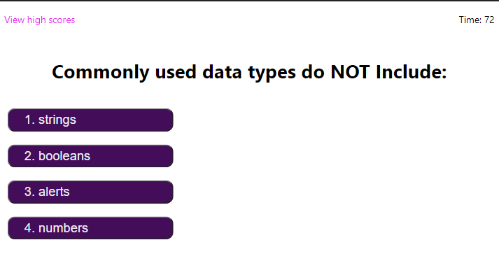 Github Pythonfabimy Javascript Code Quiz 0802