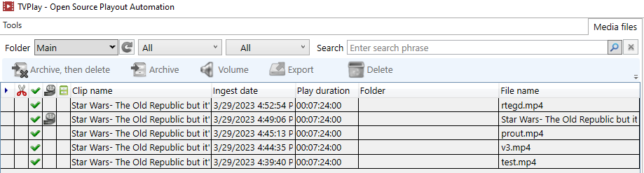 Impossible to find media in Rundown · Issue #115 · jaskie/PlayoutAutomation · GitHub