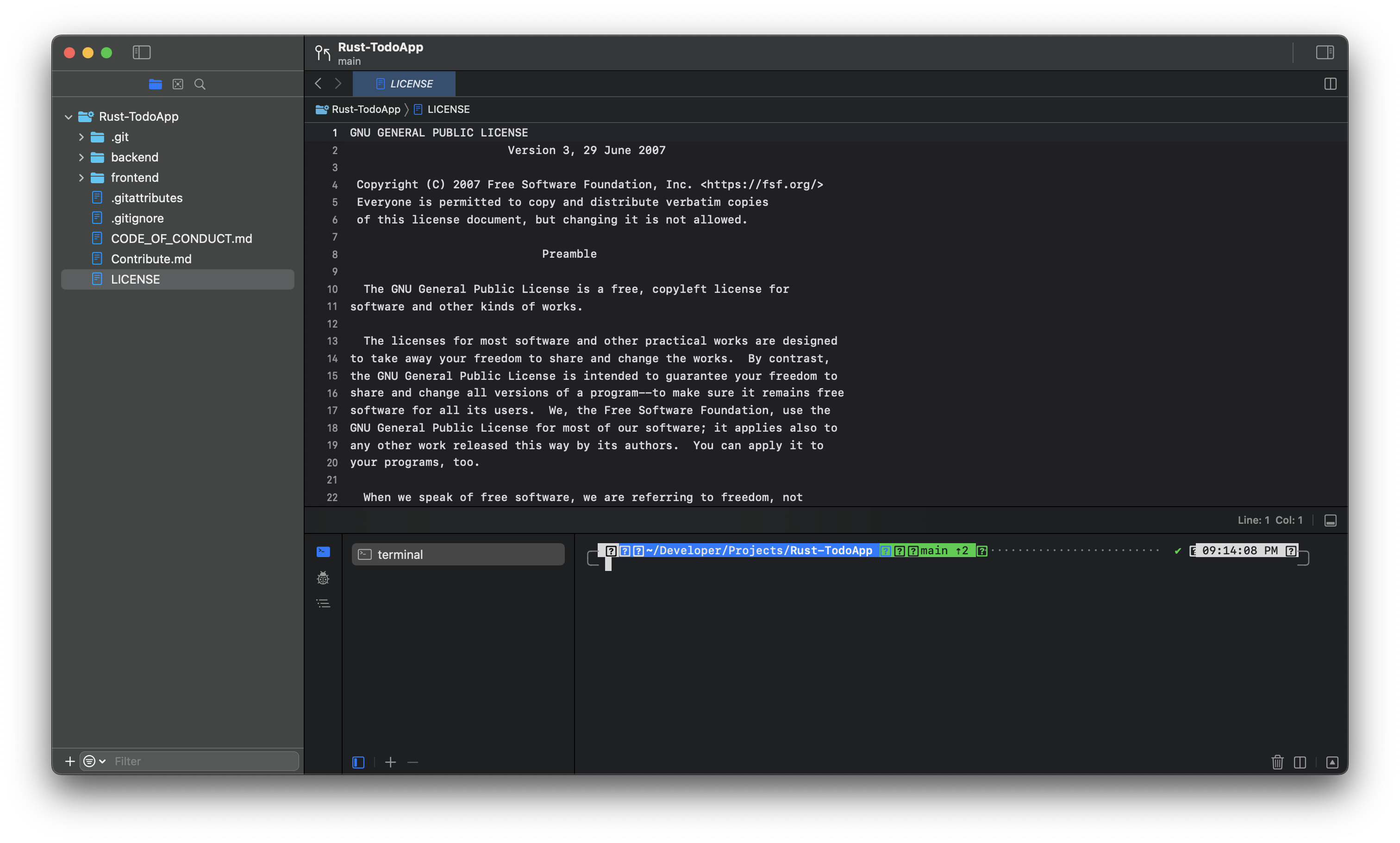 馃悶 Missing Terminal Font 路 Issue 1428 路 Codeeditapp Codeedit 路 Github