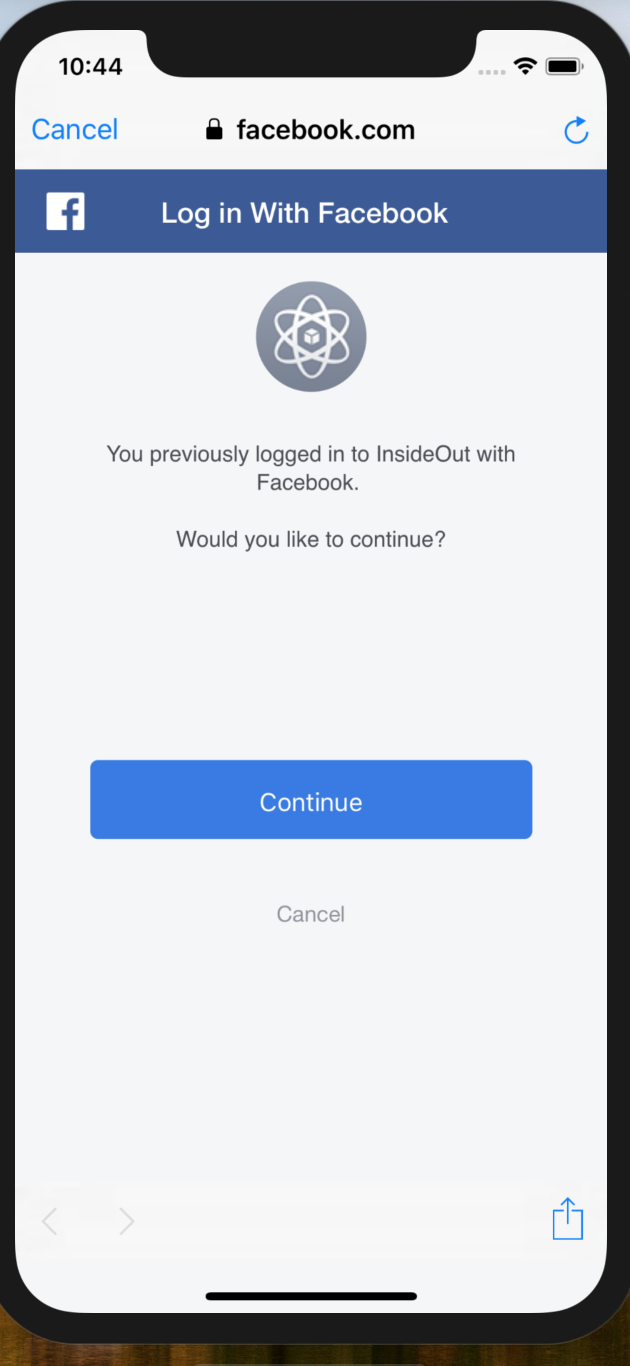 facebook login popup show 2 times asking for continue · Issue #138 · roughike/flutter_facebook ...