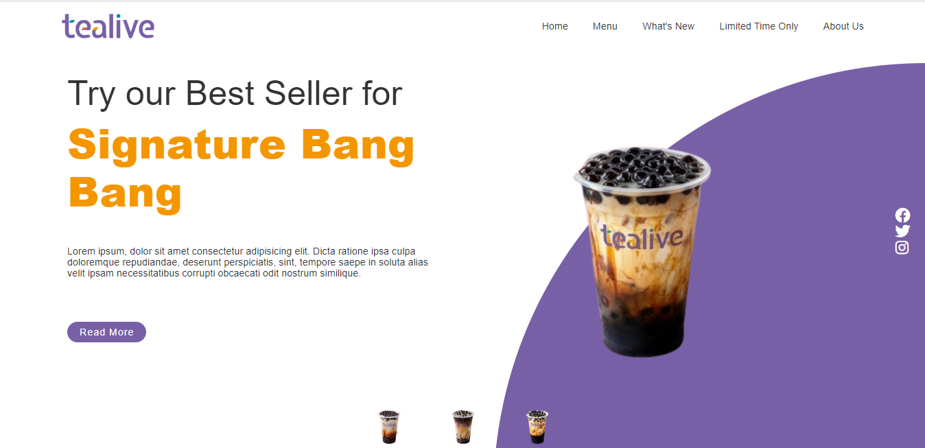GitHub - nursyakilar/tealivemockup: tealive mockup landing page