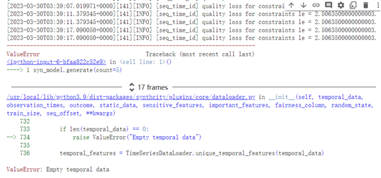 I have some problems when using fflows for data generation · Issue #164 · vanderschaarlab ...