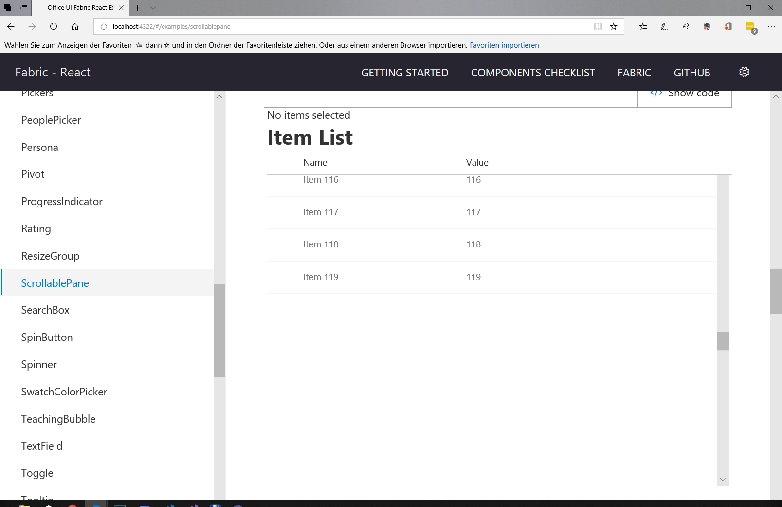ScrollablePane with DetailsList does not show (virtualized) items · Issue #4204 · microsoft ...