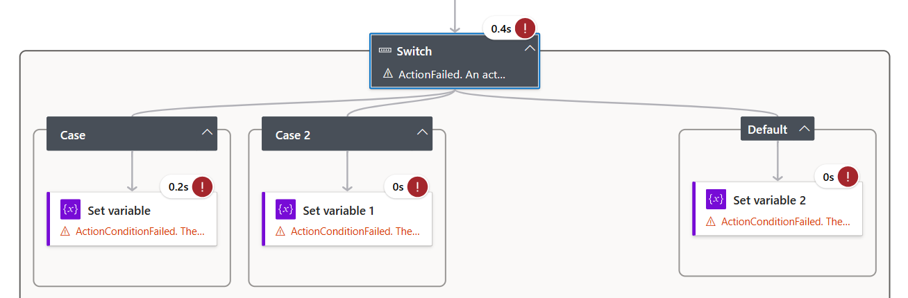 Switch Case Issue · Issue 785 · Azure Logicapps · Github