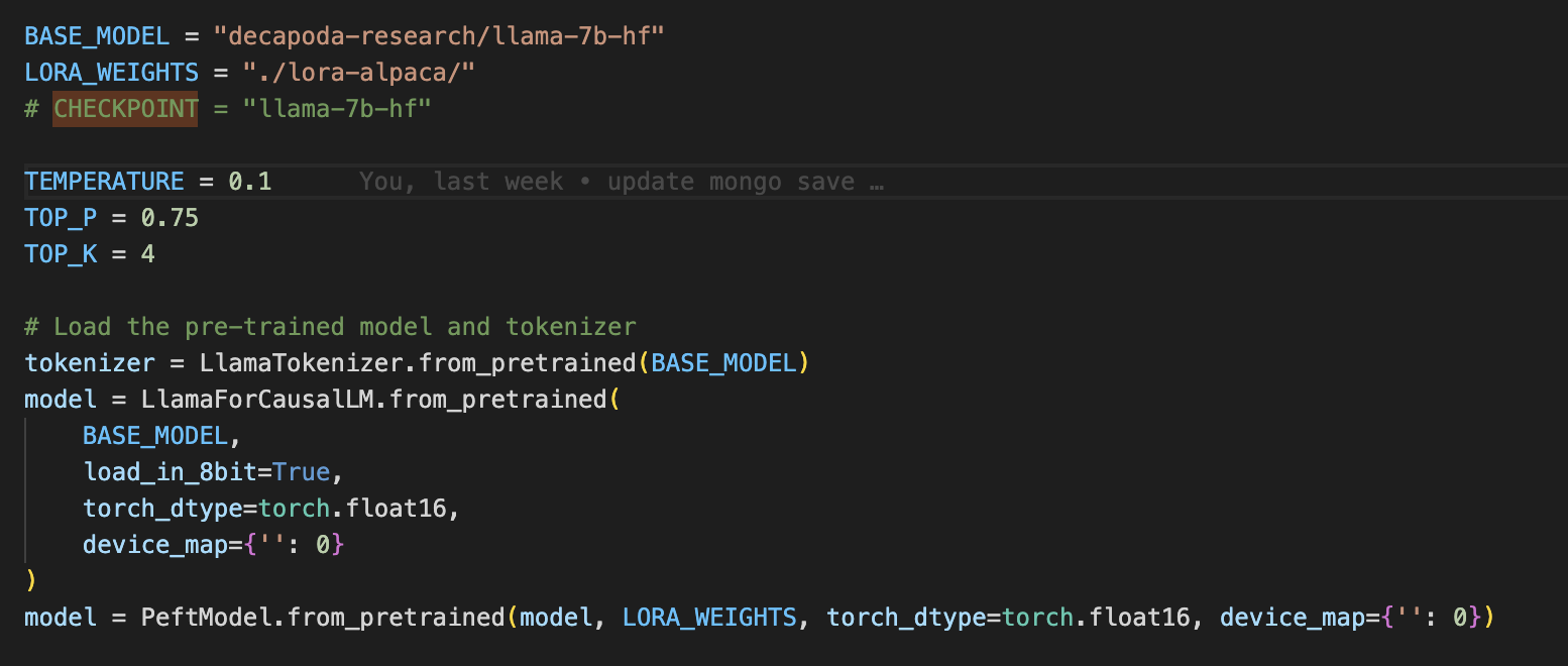 How do I load the fine tuned model for inference? · Issue #103 · tloen/alpaca-lora · GitHub