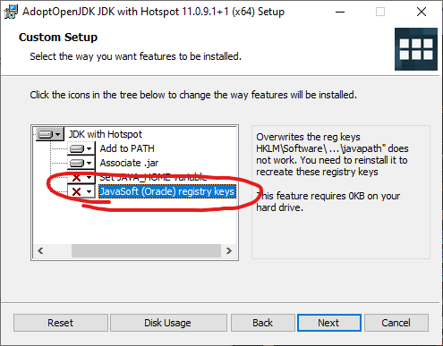 Java Auto-detection feature does not seem to detect AdoptOpenJDK ...