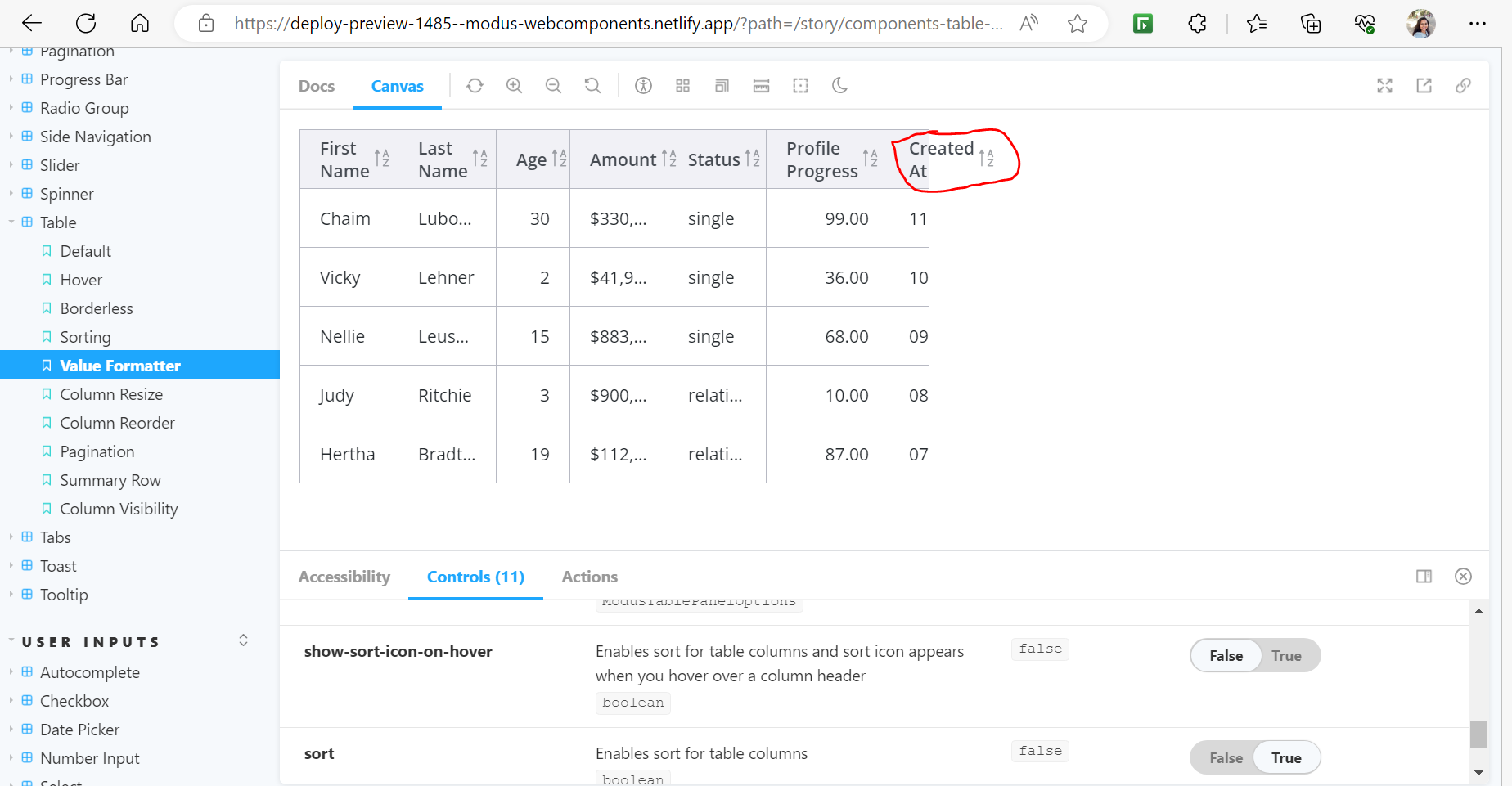 [BUG] Modus Table - Value Formatter - Column header is overlapping · Issue #1511 · trimble-oss ...