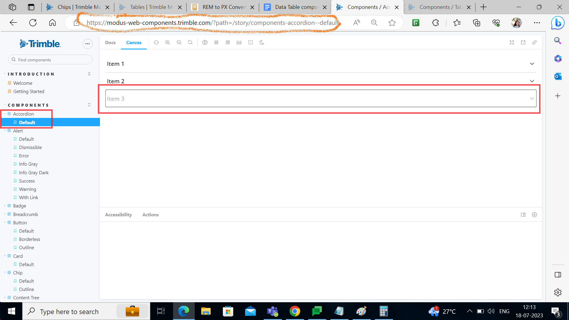 Modus Accordion Component Tab Key Is Focused Even On The Inactive Element · Issue 1540