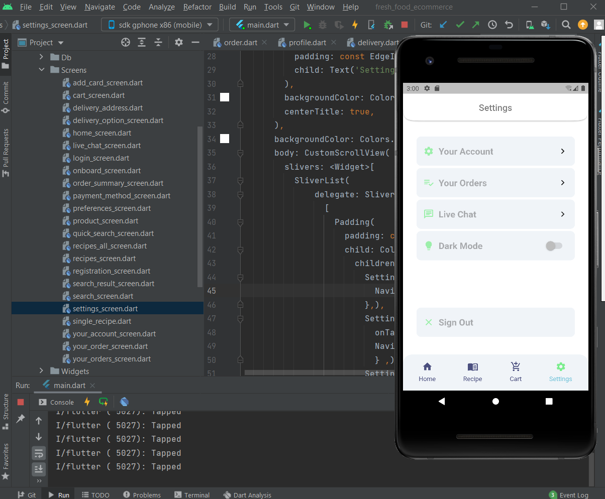 GitHub - arifur23/fresh-food-ecommerce-app-made-with-flutter