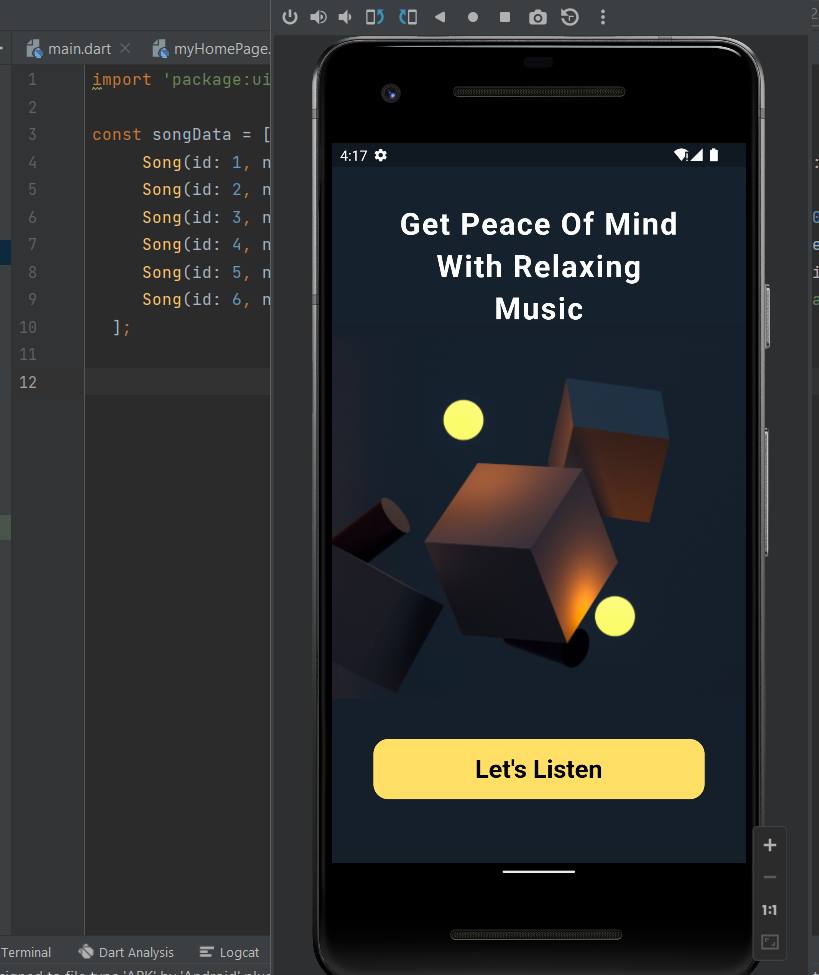 GitHub - arifur23/Music-App-UI: A Simple Music App Inspired By Dribbble