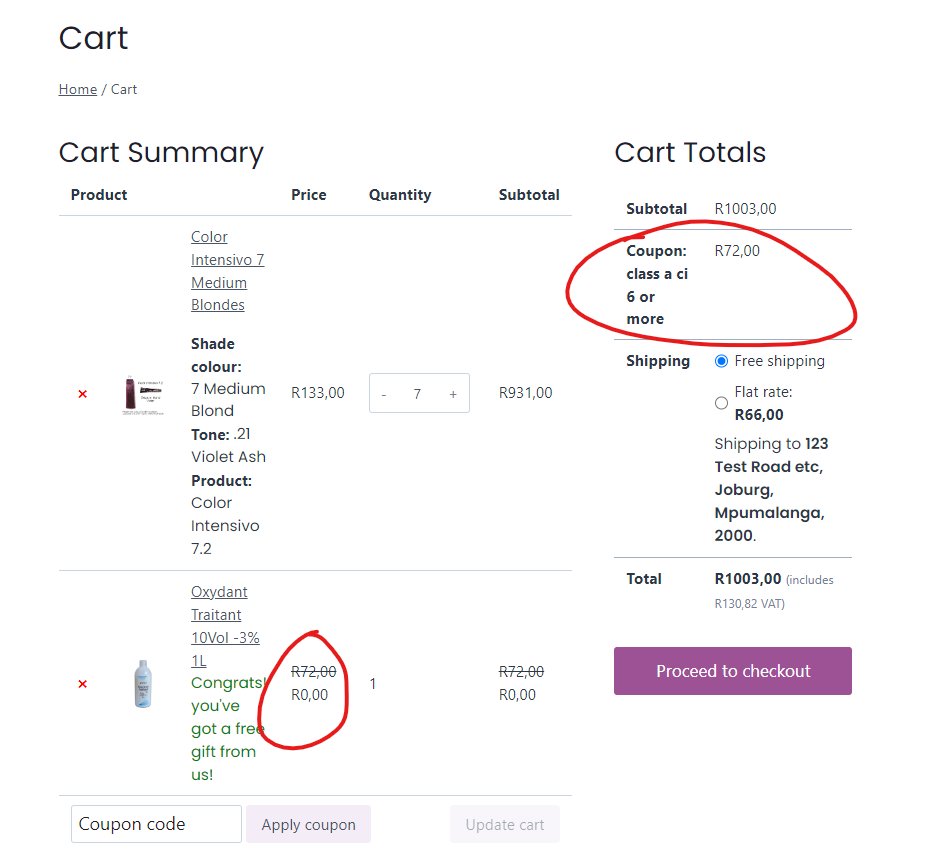 Coupon Is Adding Value Of Discounted Product As Opposed To Subtracting It · Issue 37512