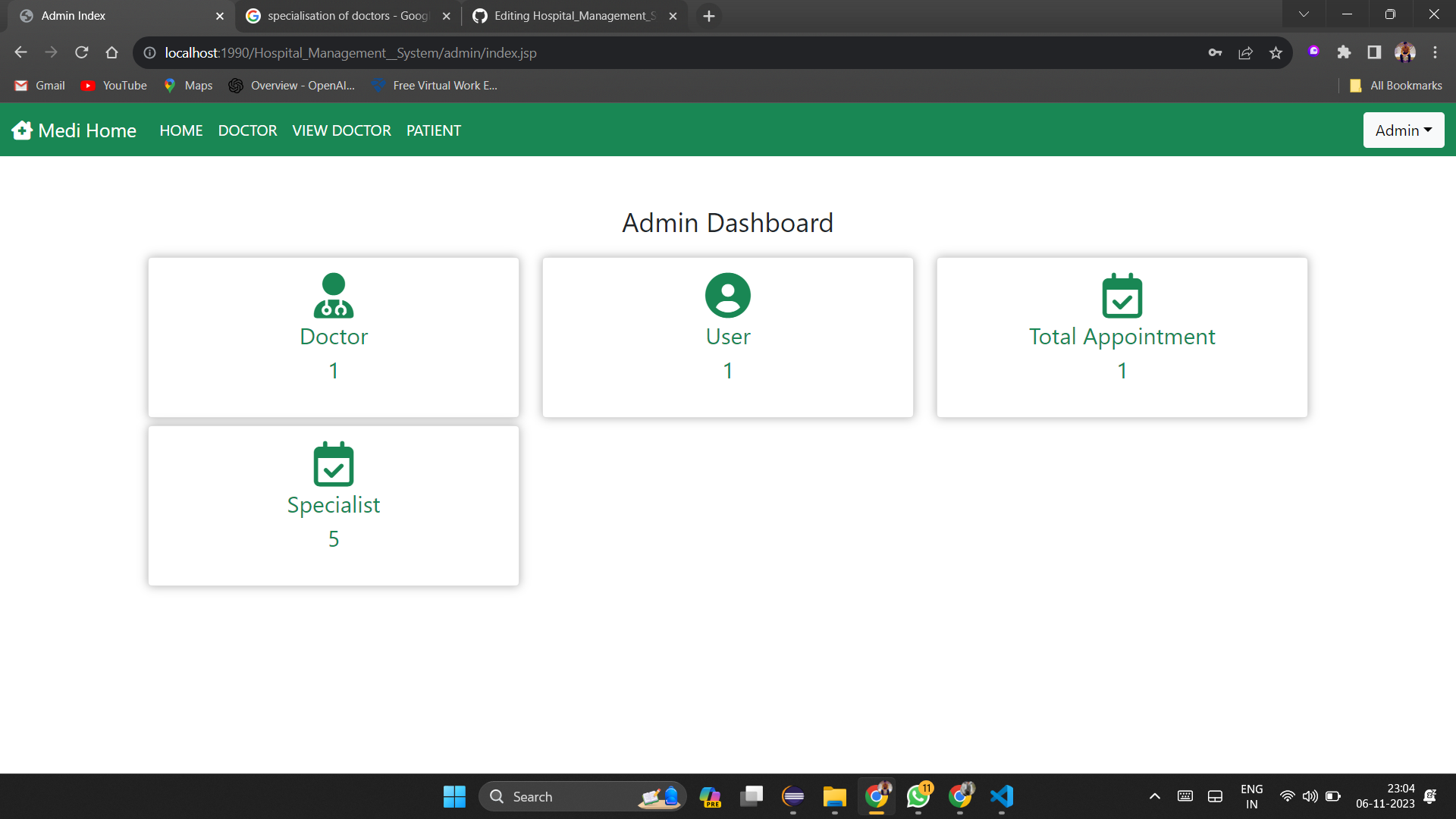 GitHub - pankajgangwar9/Hospital_Management_System