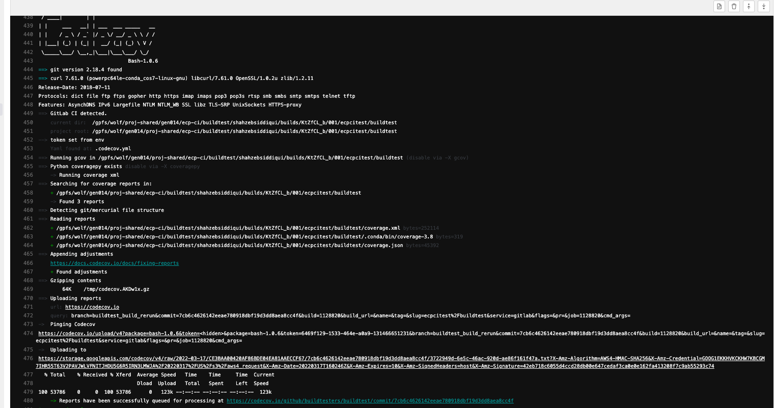 Error Uploading Codecov Report · Issue 677 · Codecovcodecov Action · Github 