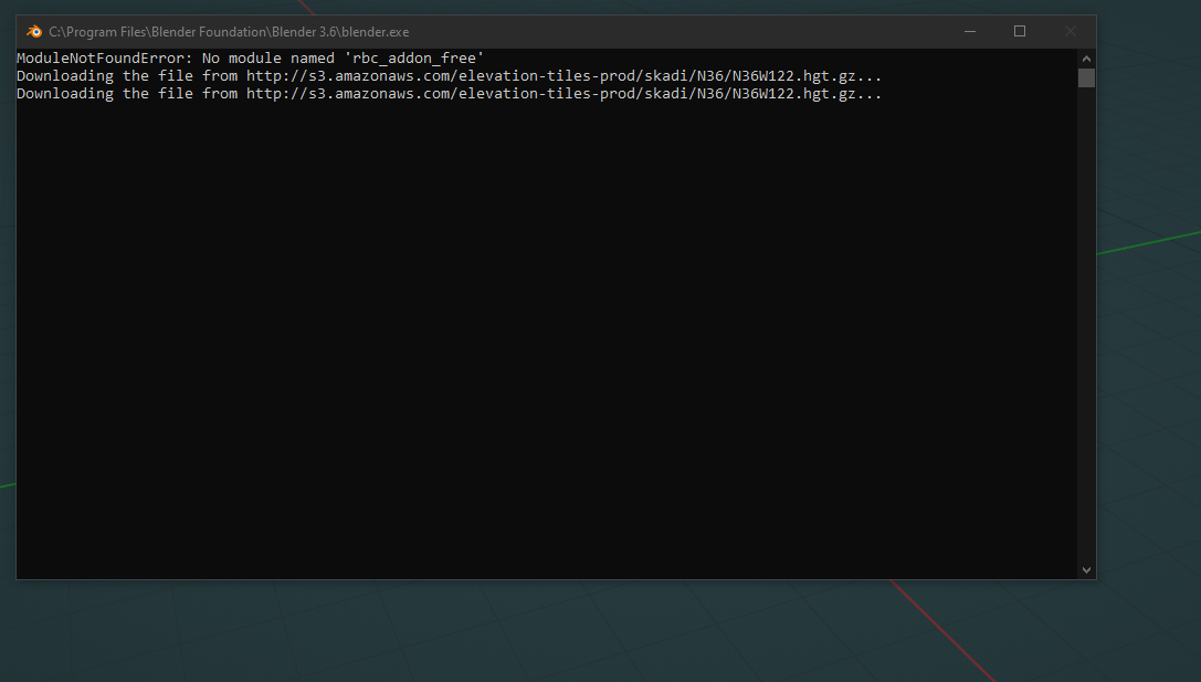 [SOLVED] Forbidden, 403 Error when Importing terrain (Premium add-on) · Issue #351 · vvoovv ...
