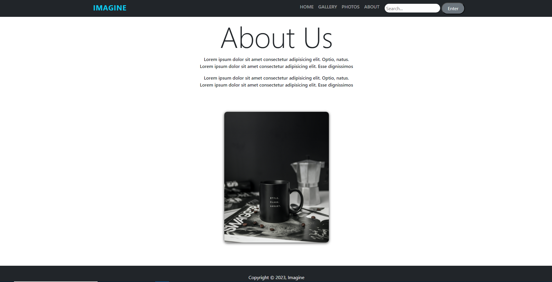 GitHub - DanielsWebDevelopment/Image-Gallery-Website