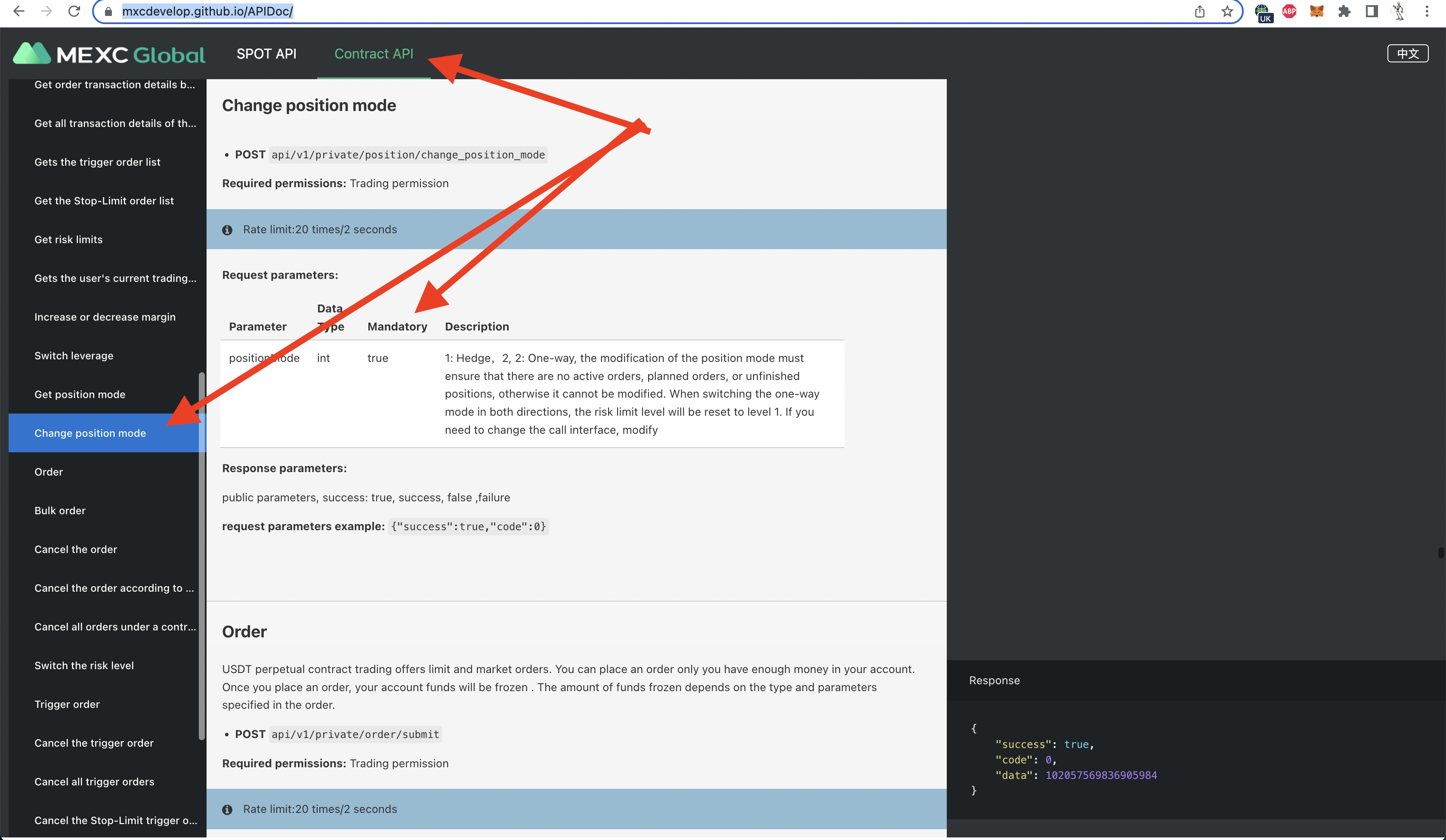 Make Mexc Futures Order · Issue 13314 · Ccxtccxt · Github