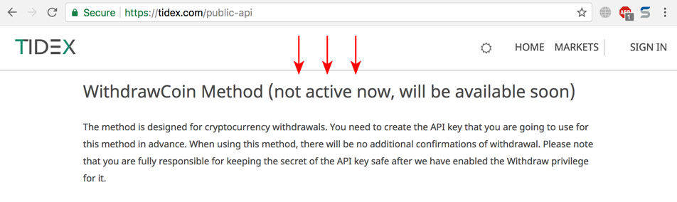 Failing to withdraw() with several exchanges · Issue #286 · ccxt/ccxt · GitHub