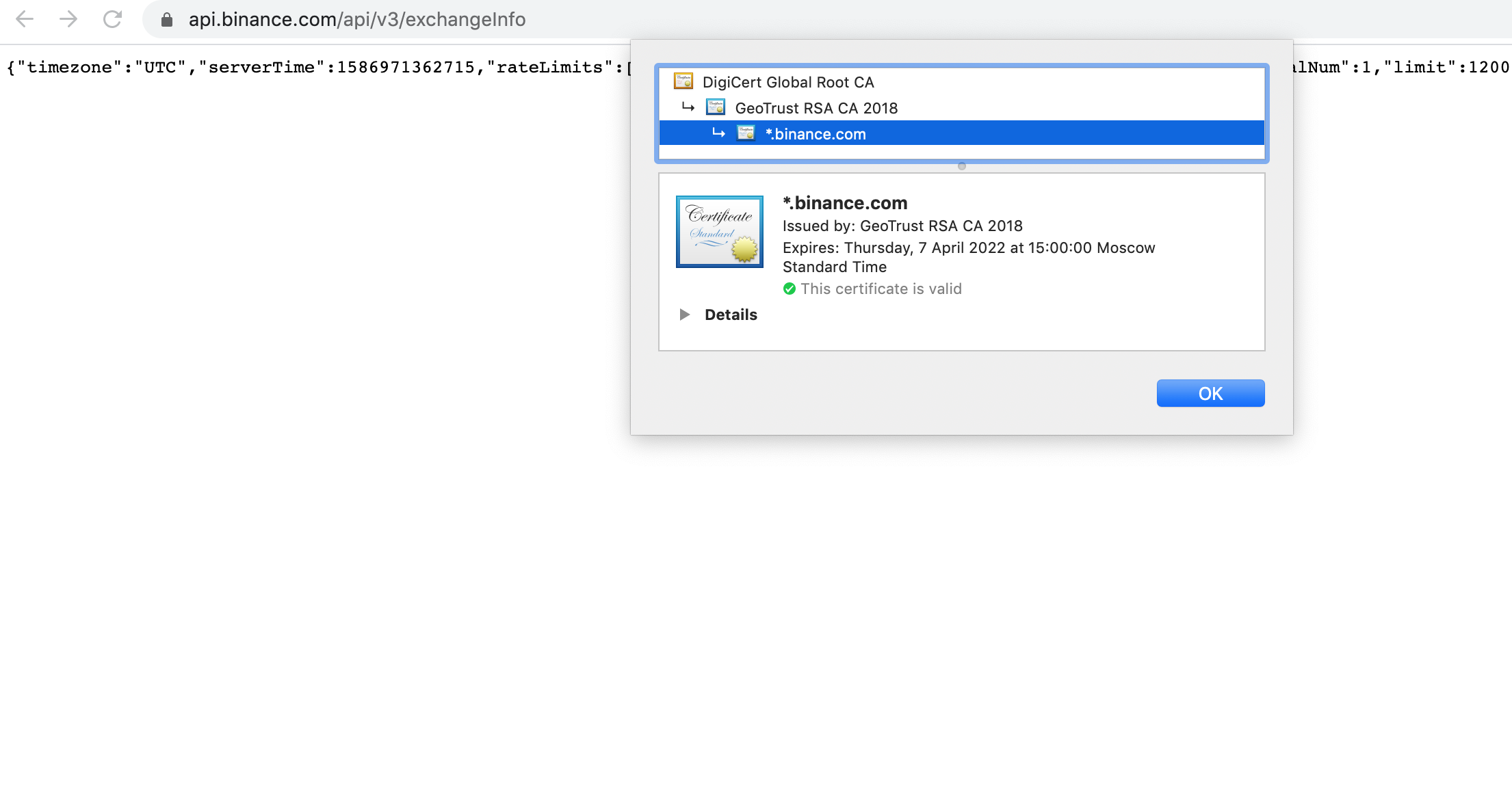 Binance SSL: TLSV1_ALERT_INTERNAL_ERROR · Issue #6807 · ccxt/ccxt · GitHub