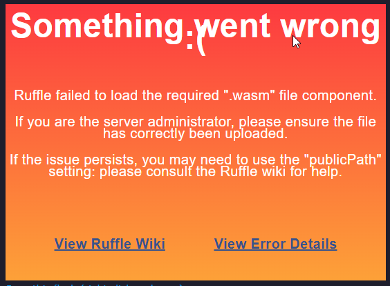 ruffle broken :( · Issue #4981 · danbooru/danbooru · GitHub