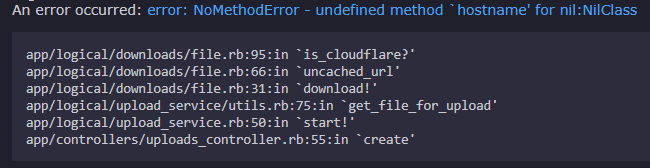 Twitter upload fails on profile banners · Issue #4520 · danbooru/danbooru · GitHub