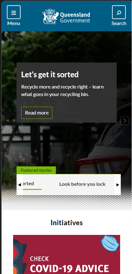 Homepage · Issue #45 · qld-gov-au/swe · GitHub