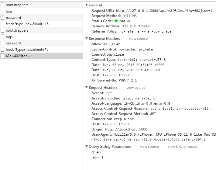 获取文件 报跨域错误 其他 api 接口 正常 · Issue #348 · slimkit/plus-small-screen-client · GitHub