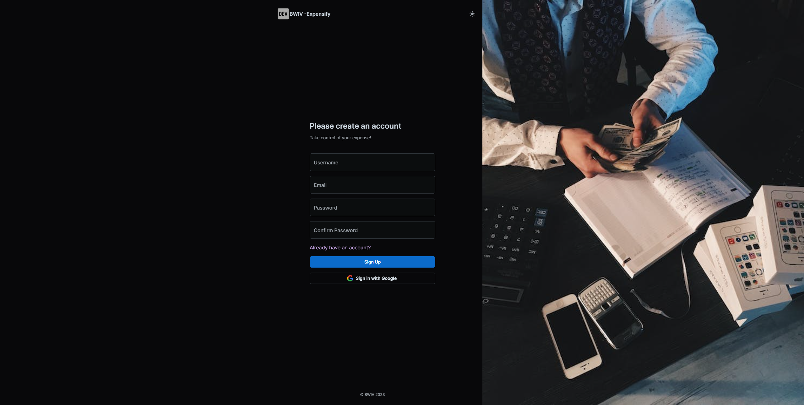 GitHub - immanuelvatta/Expensify