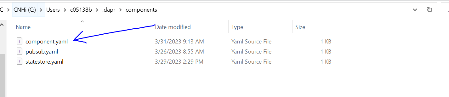Registering a pluggable component in DAPR · Issue #6166 · dapr/dapr · GitHub